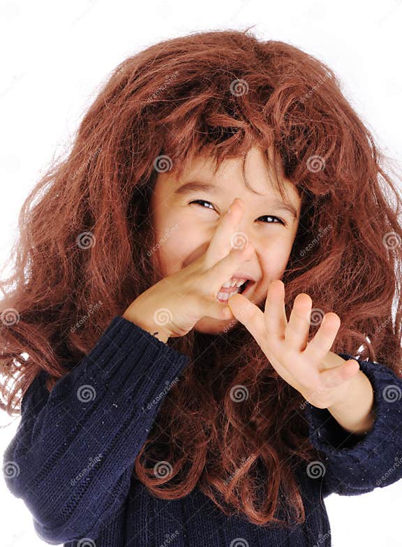 Rude, funny kid stock image. Image of express, child - 12477665