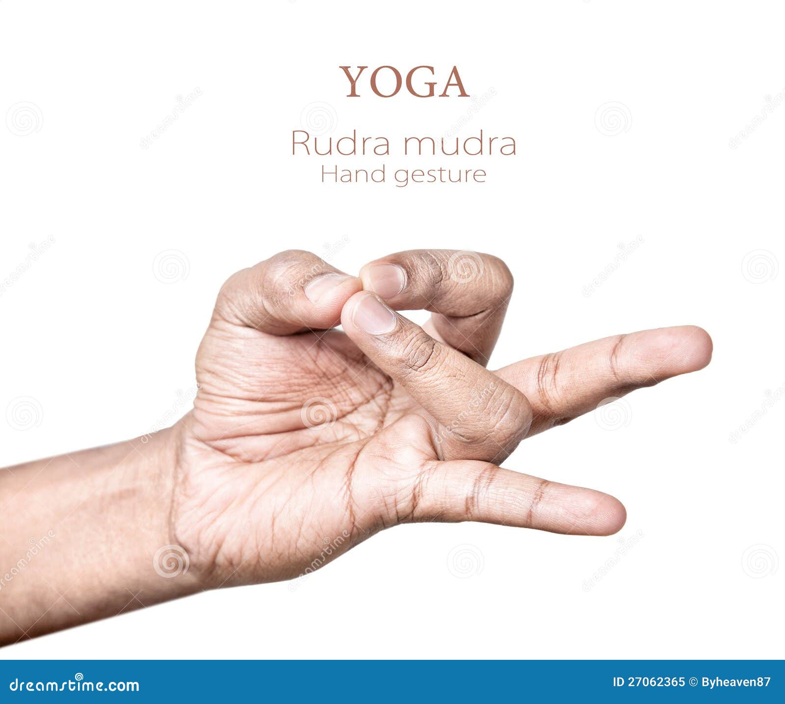 Rudra mudra stock image. Image of harmony, mind, mental - 27062365
