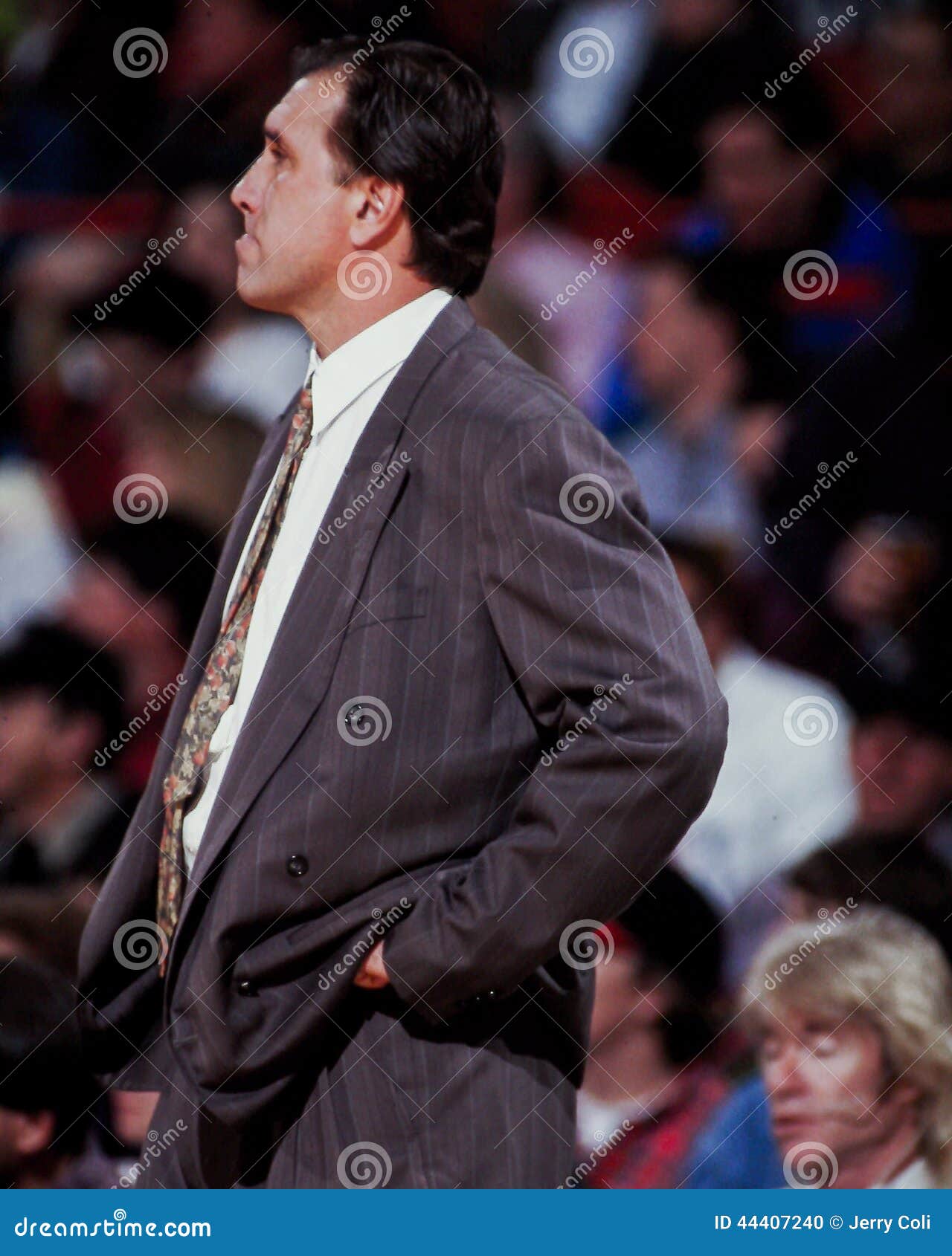 Rudy Tomjanovich, Houston Rockets Head Coach Immagine Editoriale ...