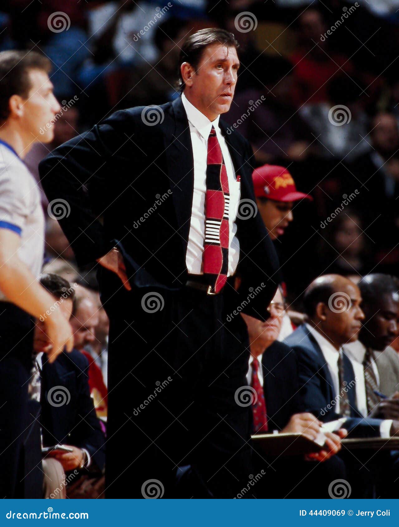 Rudy Tomjanovich, Houston Rockets Head Coach Immagine Stock Editoriale ...