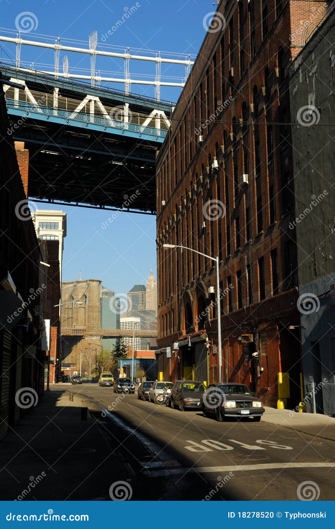 Rue à Brooklyn, New York image éditorial. Image du neuf - 18278520