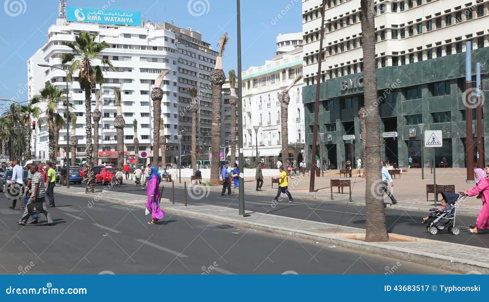 Rue Casablanca Maroc Métrage – 5 Rue Casablanca Maroc Clips Vidéo ...