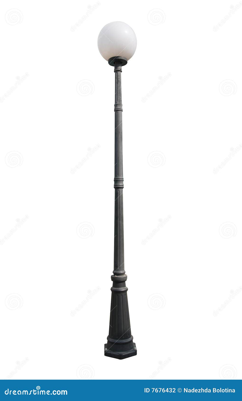 Rue de lampadaire photo stock. Image du fléau, urbain - 7676432