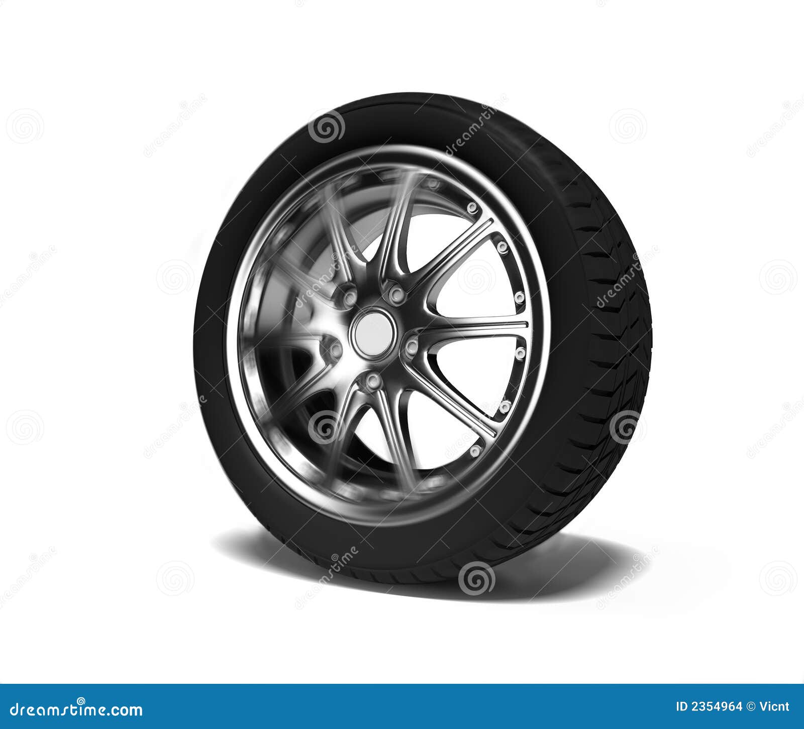 Rueda auto stock de ilustración. Ilustración de fondo - 2354964