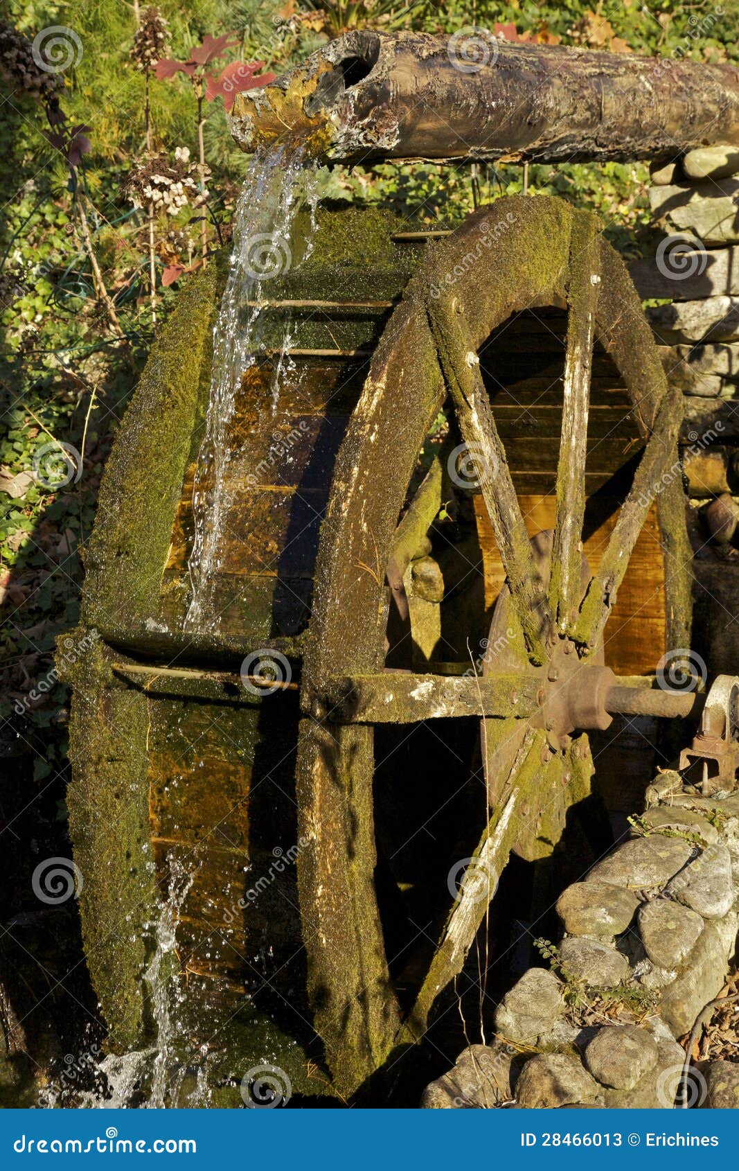 Rueda de agua imagen de archivo. Imagen de viejo, rutina - 28466013