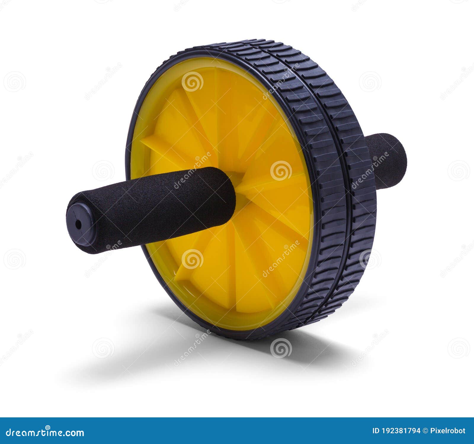 Rueda de ejercicios foto de archivo. Imagen de balanceo - 192381794