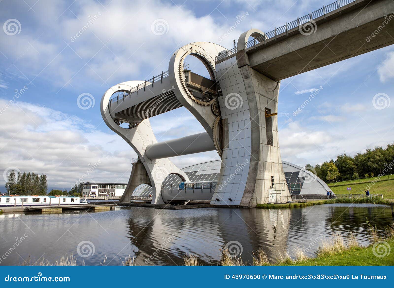 Rueda De Falkirk, Escocia 3 Foto de archivo - Imagen de monumento ...