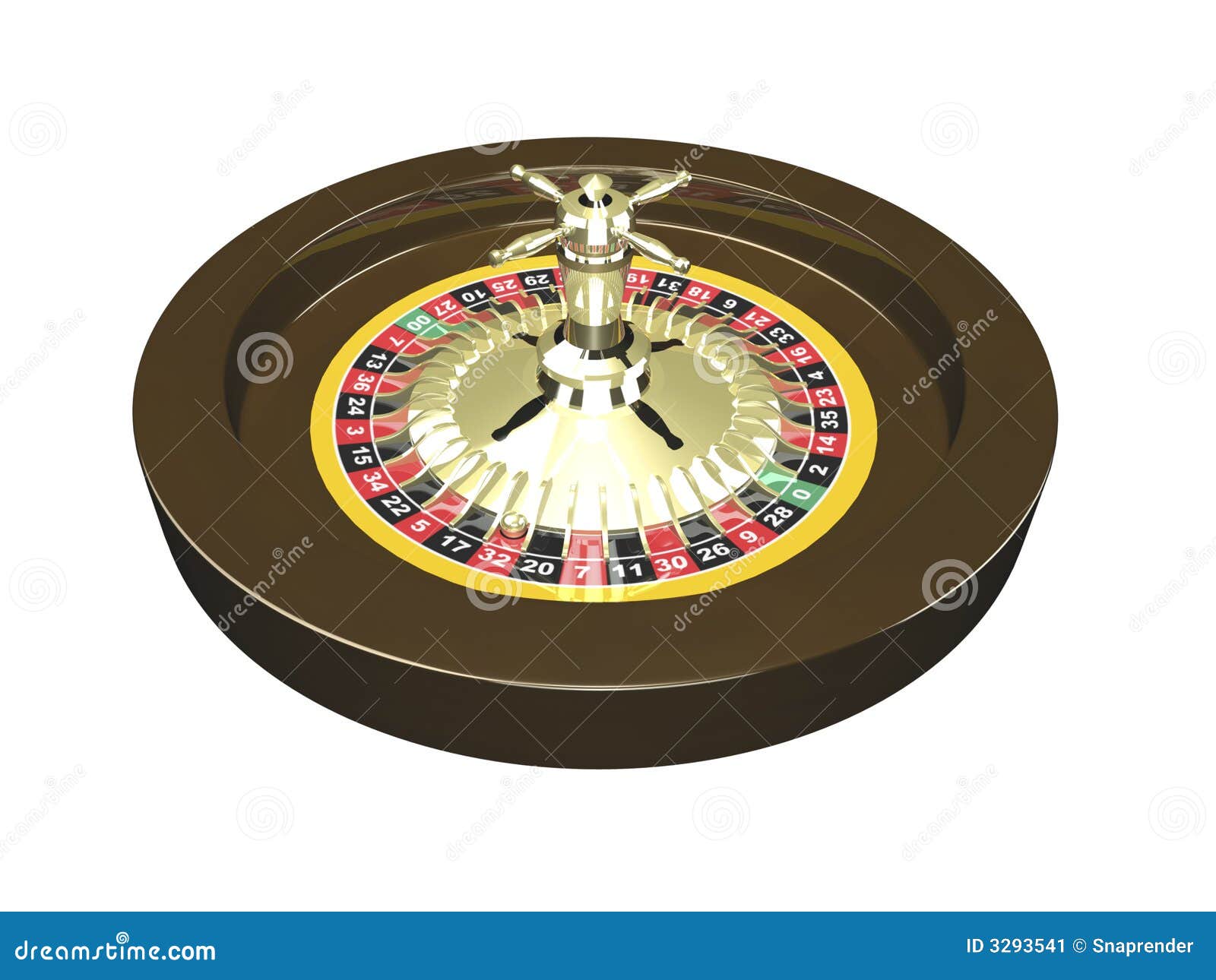 Rueda de ruleta 3D aislada stock de ilustración. Ilustración de vuelta ...