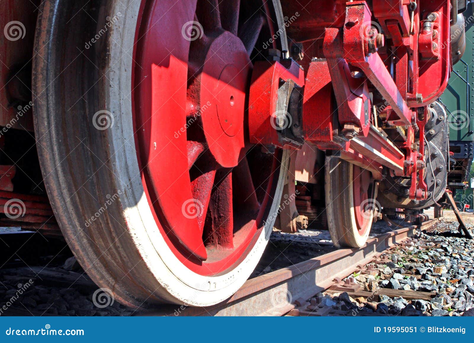 Rueda locomotora imagen de archivo. Imagen de aceitoso - 19595051