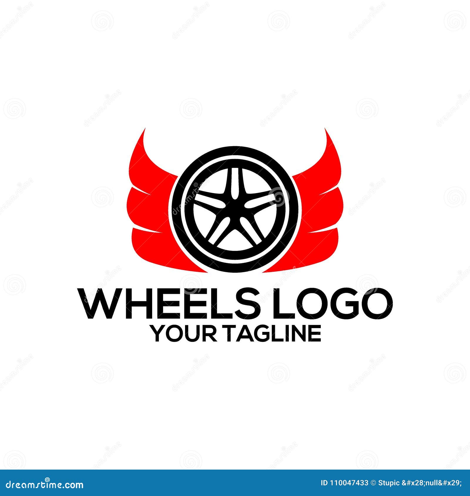 Ruedas Creativas Logo Vector Art Logo Stock de ilustración ...