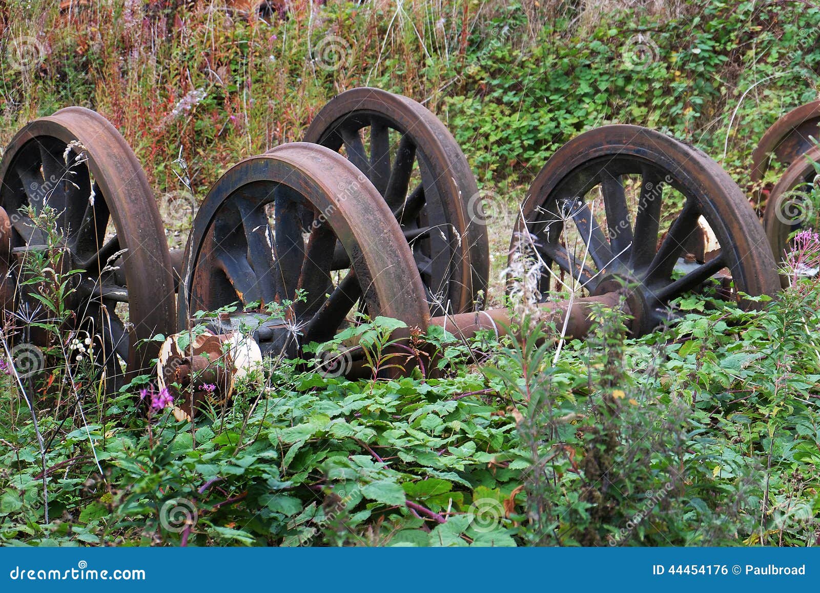 Ruedas Del Ferrocarril Del Pedazo Foto de archivo - Imagen de ruedas ...