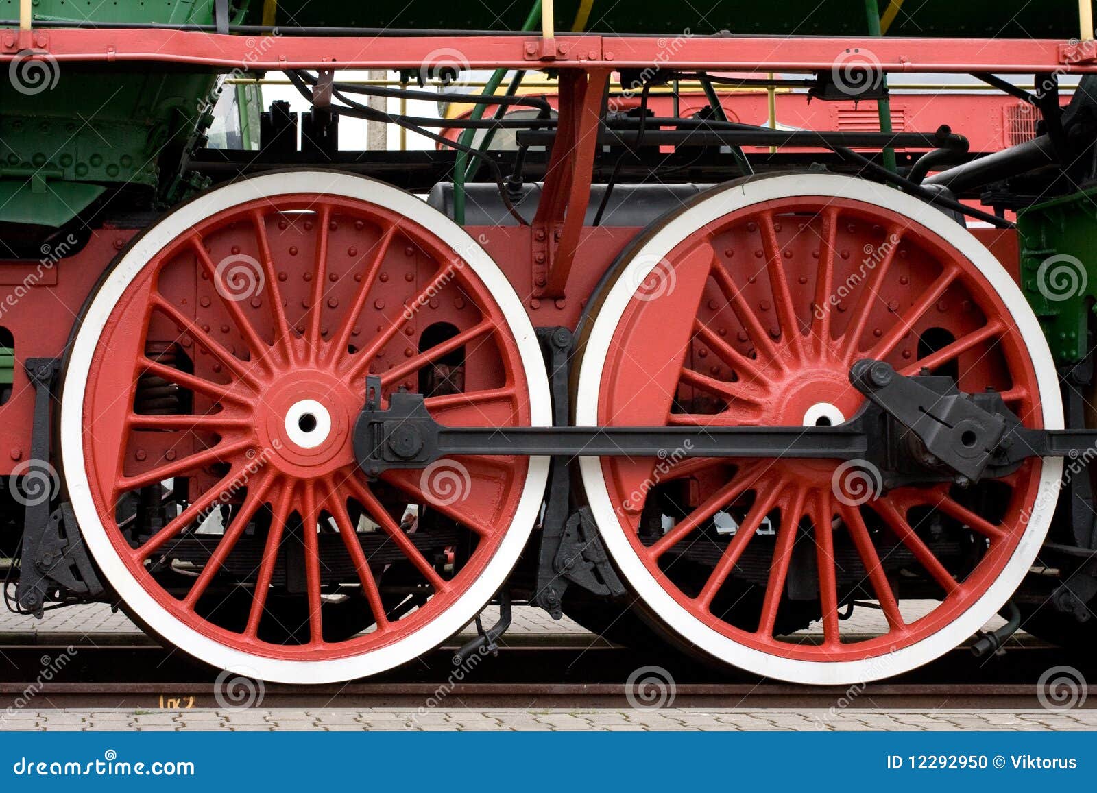 Ruedas Del Tren Foto de archivo - Imagen: 12292950