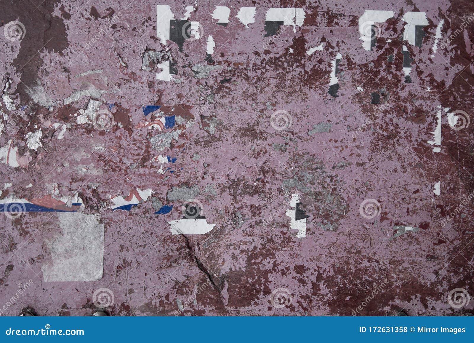 Ruff Distressed Weathered Red Orange.masonry Cement Surface Stock Photo ...