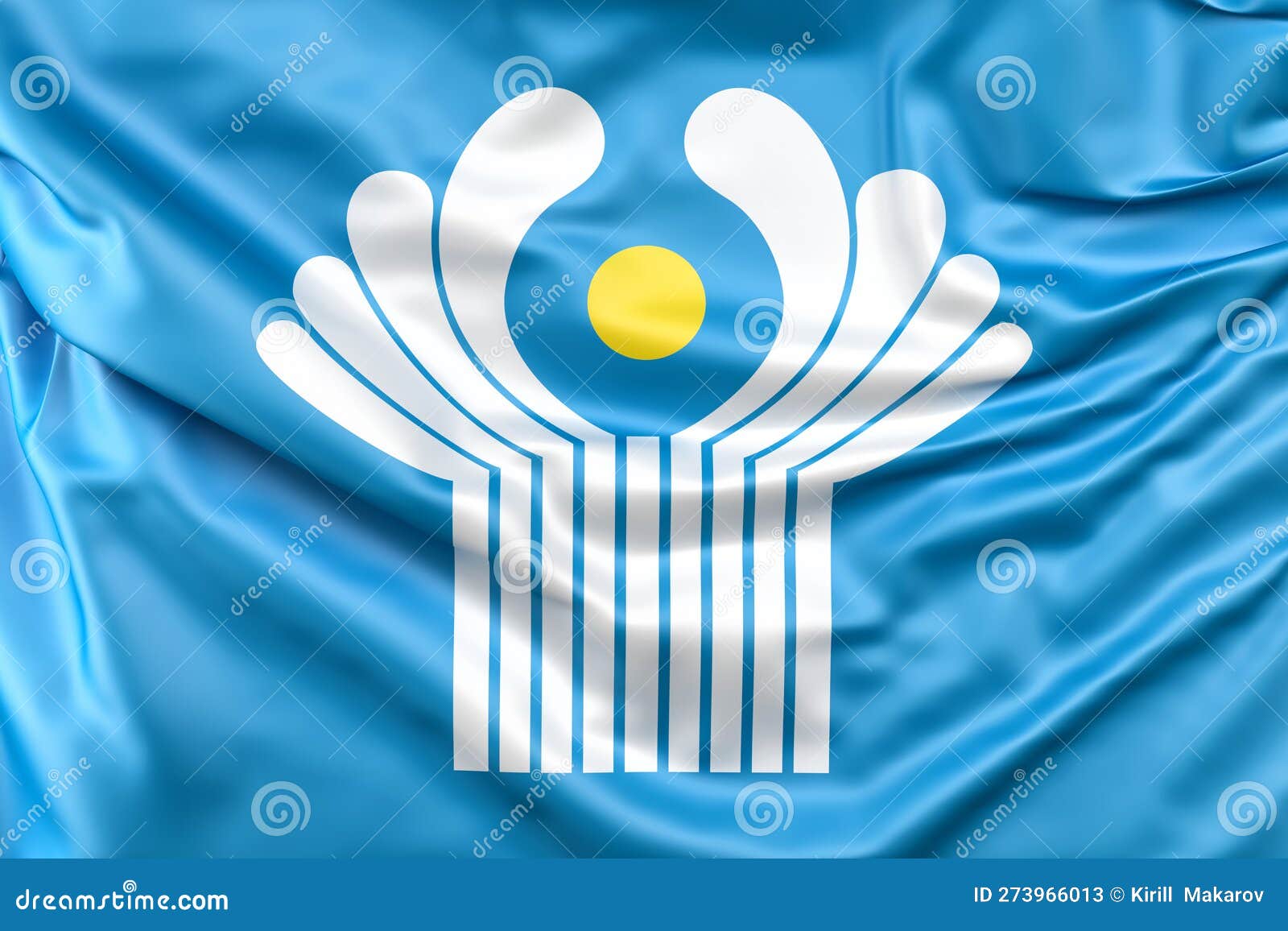 Commonwealth Of Independent States (CIS), Political Map Cartoon Vector ... Commonwealth Of Independent States (CIS), Political Map Cartoon Vector ...