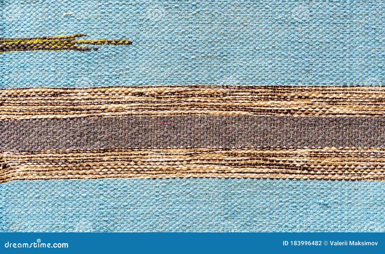 Rug of Pieces of Cloth. Texture and Background of Patchwork Carpet ...