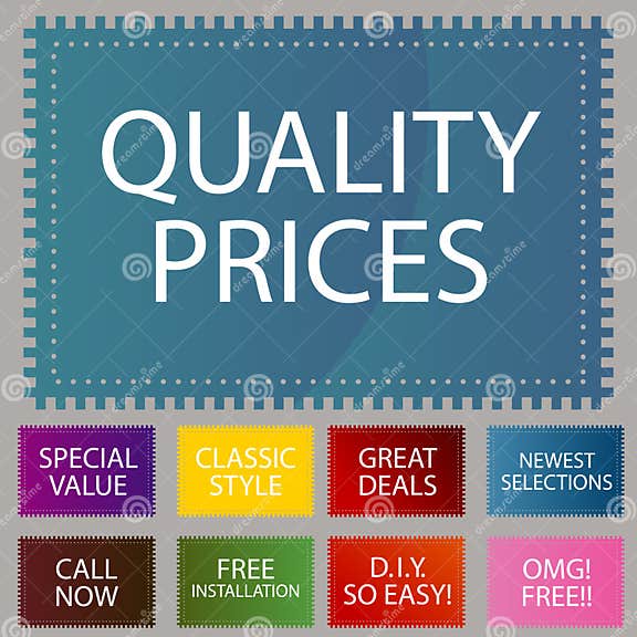 Rug Shaped Label Stickers stock vector. Illustration of design - 16840761