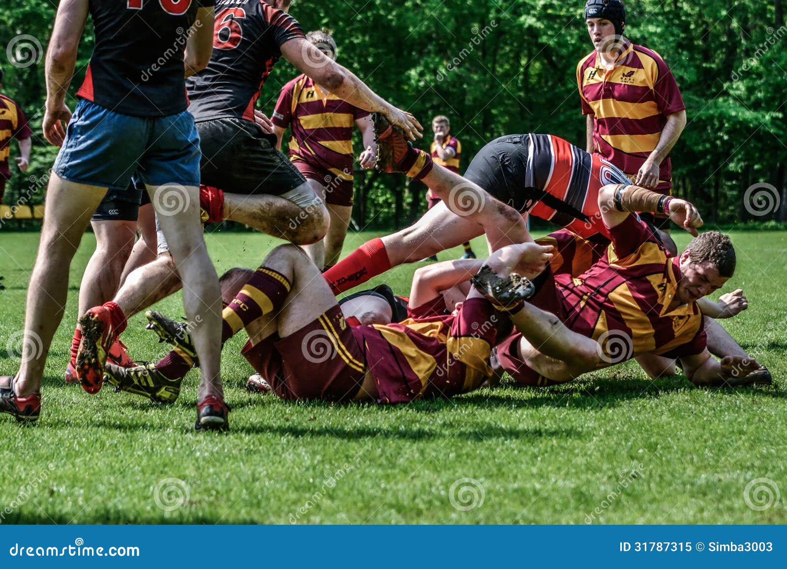 Rugby redaktionelles bild. Bild von meisterschaft, feld - 31787315
