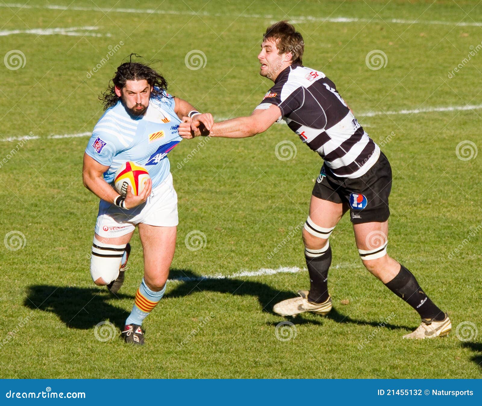 Rugby action editorial photography. Image of knock, player - 21455132