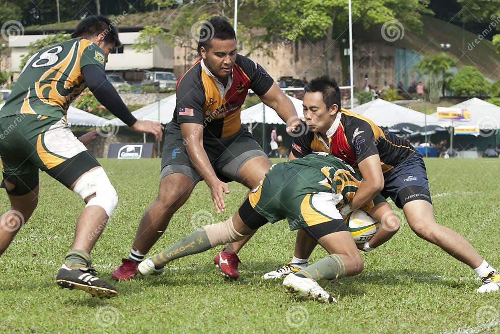 Rugby Action editorial photo. Image of girls, action - 22240156