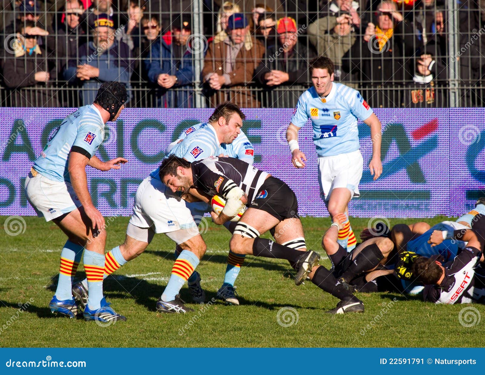Rugby action editorial photo. Image of sports, europe - 22591791