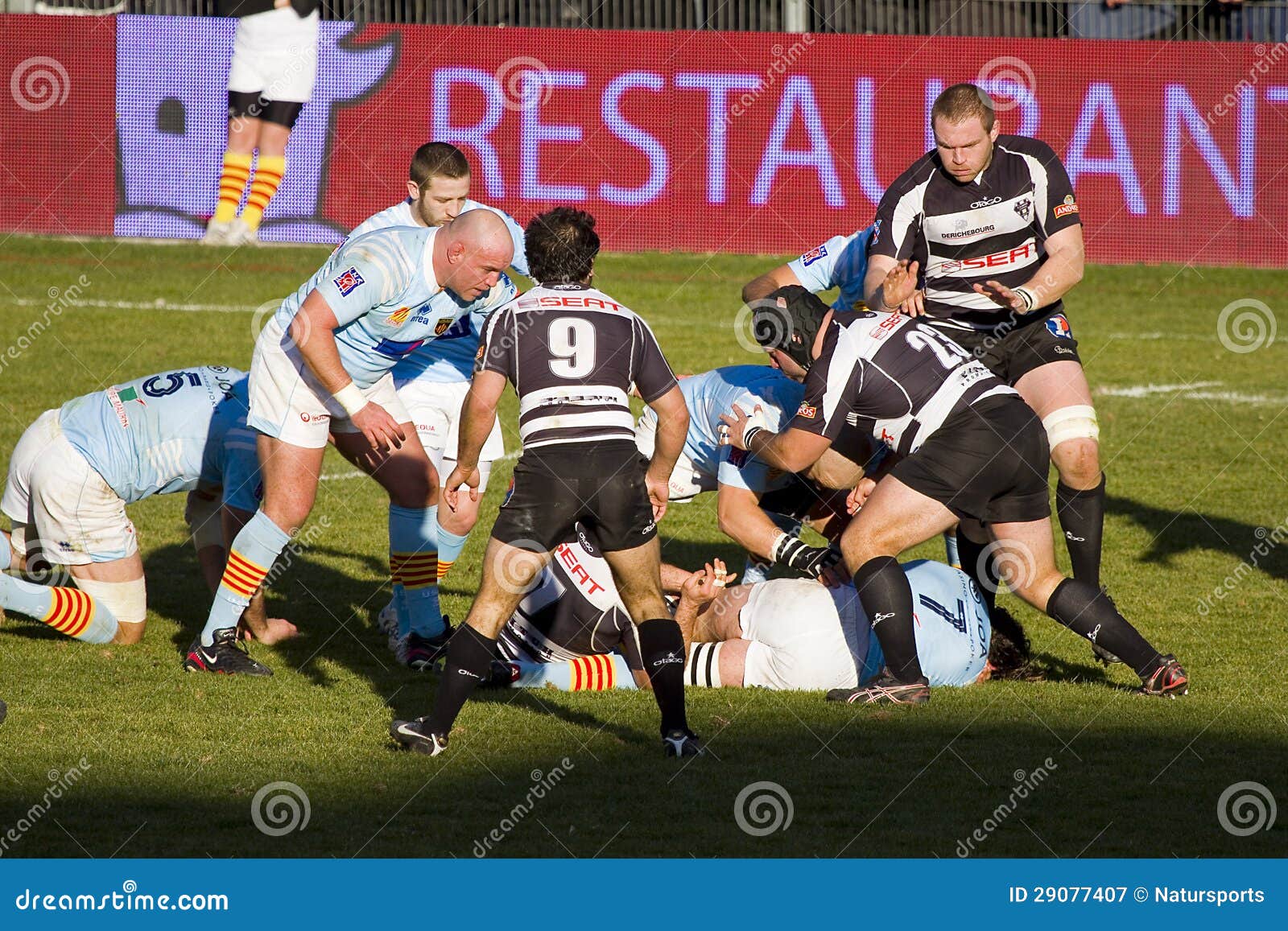Rugby action editorial photography. Image of play, fight - 29077407