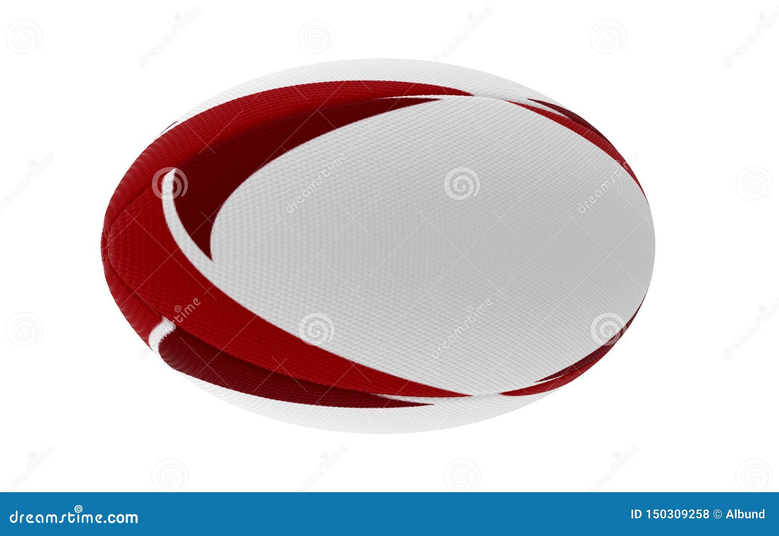 Rugby Ball Red Design stock illustration. Illustration of design ...