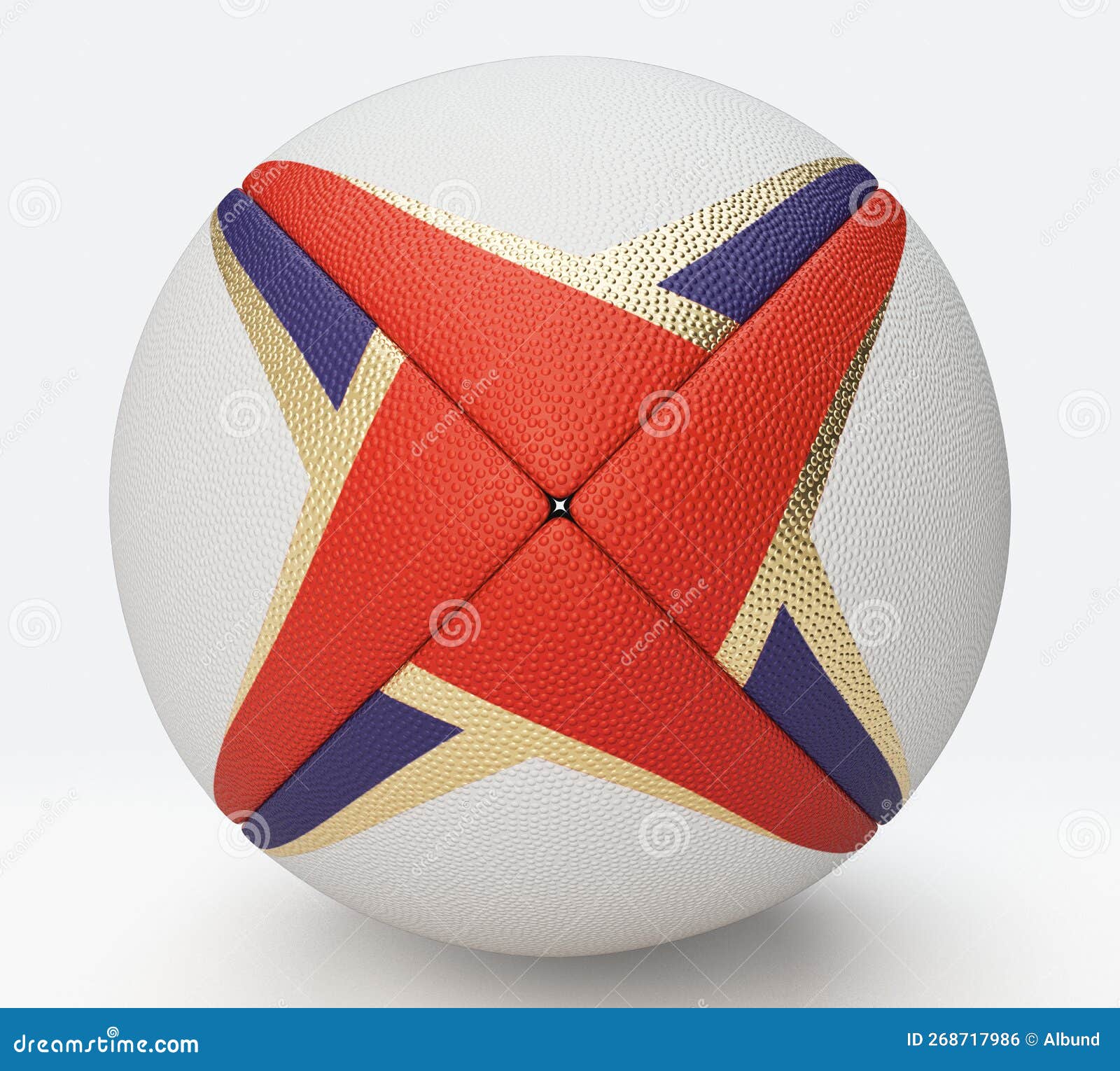 Rugby Ball stock illustration. Illustration of textured - 268717986