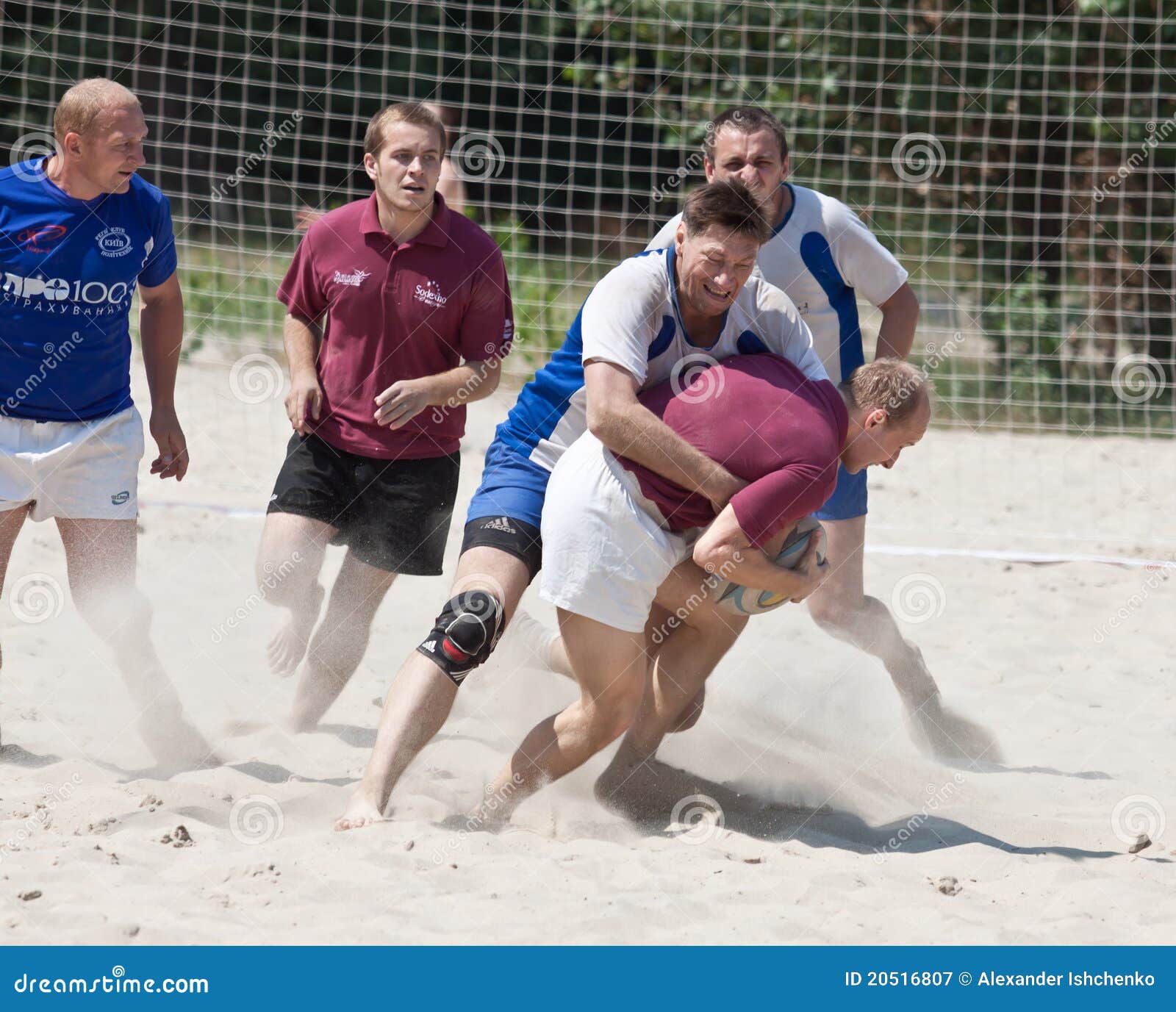 Rugby beach tournamet editorial photography. Image of caucasian - 20516807