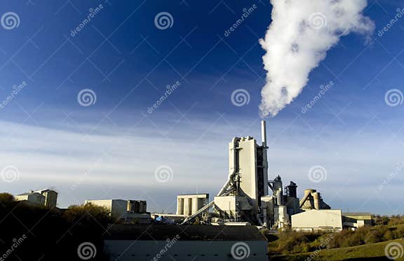 Rugby Cemex Cement Works stock image. Image of industry - 22275585