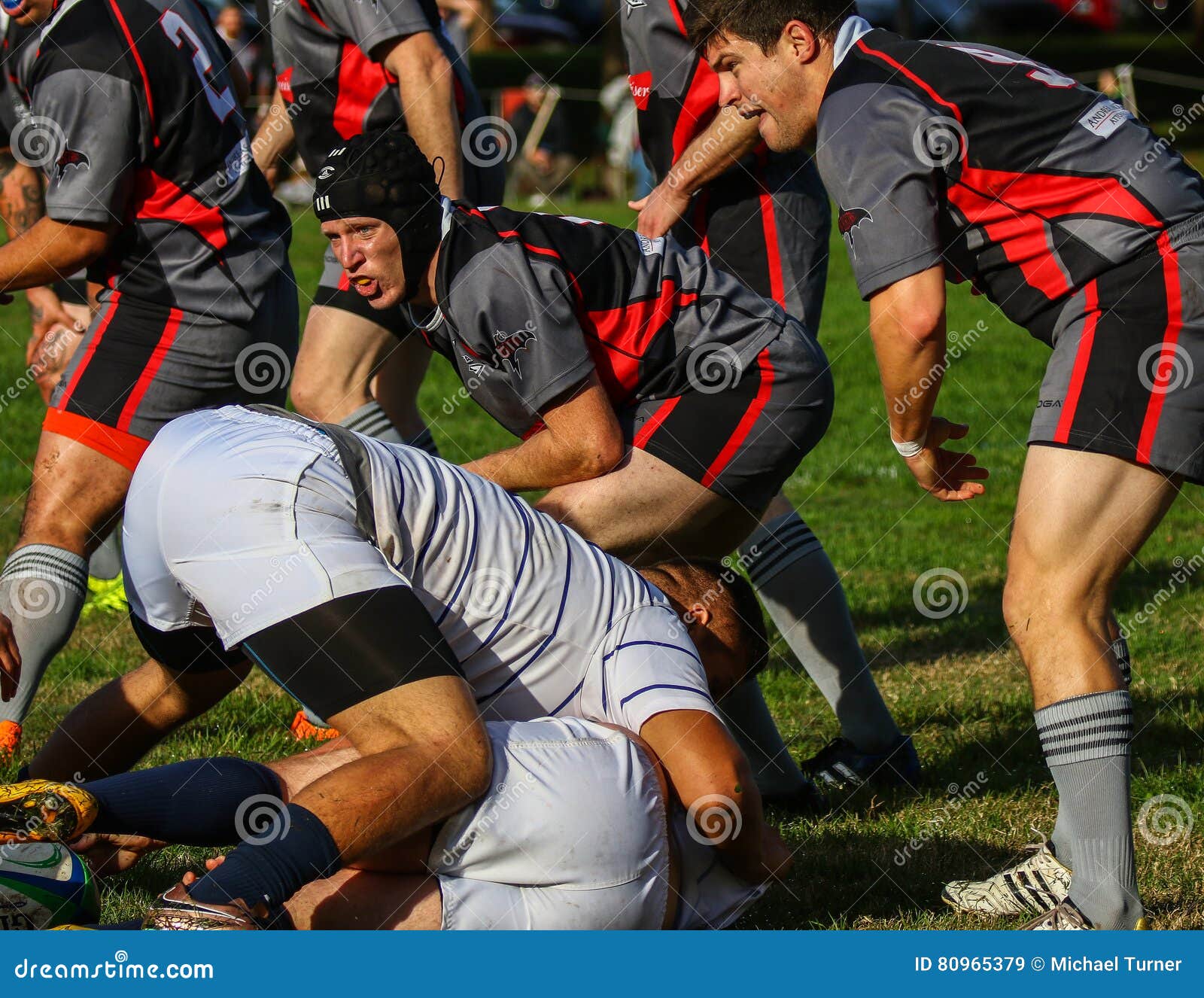 Rugby in the Fall editorial stock image. Image of catc - 80965379
