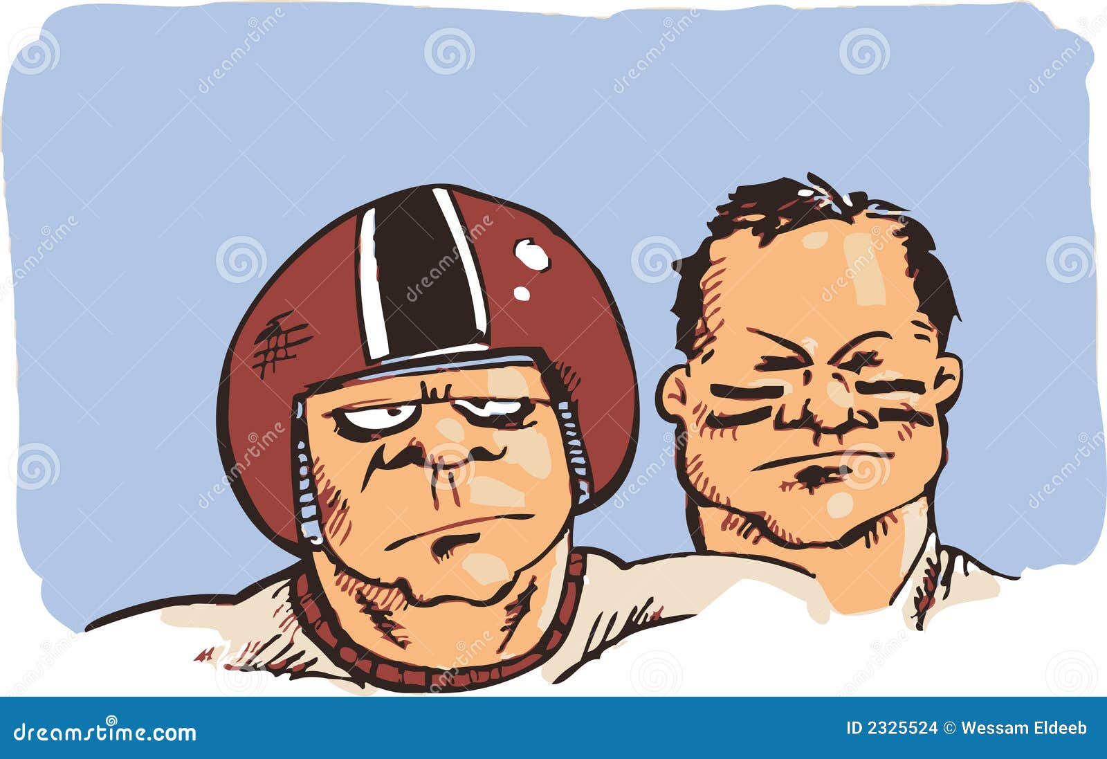 Rugby Guys stock vector. Illustration of spectators, matches - 2325524