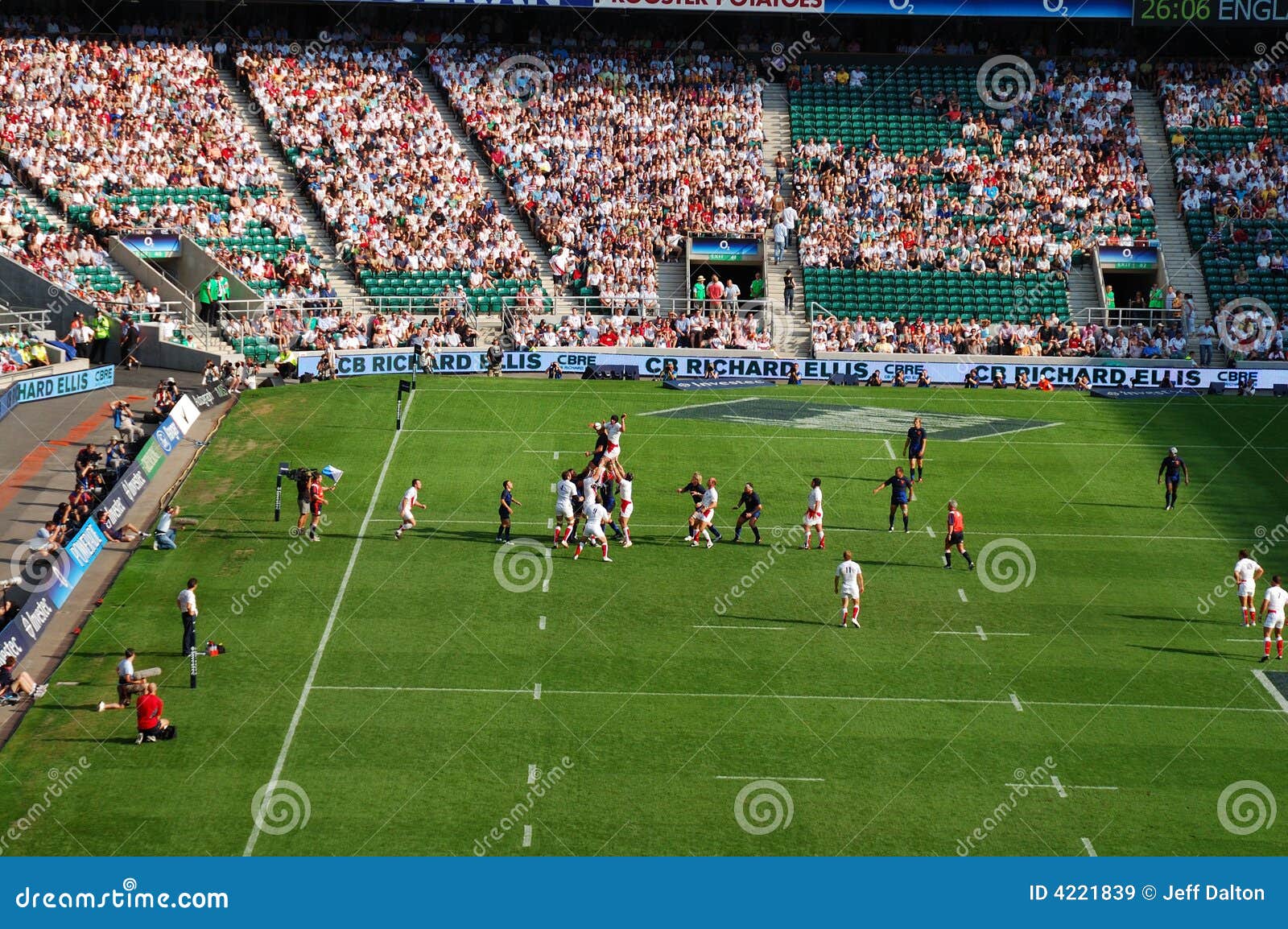Rugby Match editorial stock image. Image of team, sports - 4221839