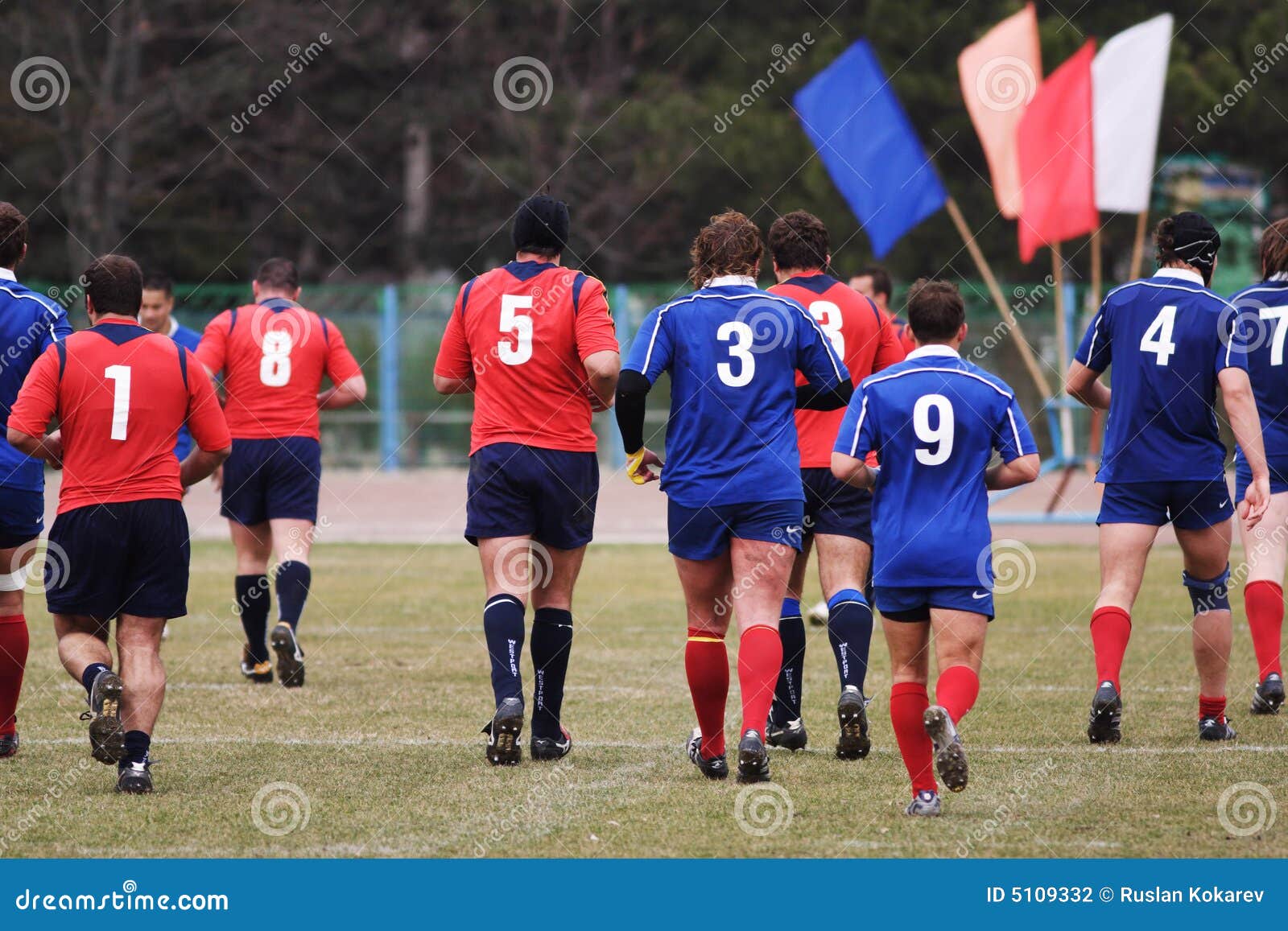 Rugby match. editorial photography. Image of tournament - 5109332