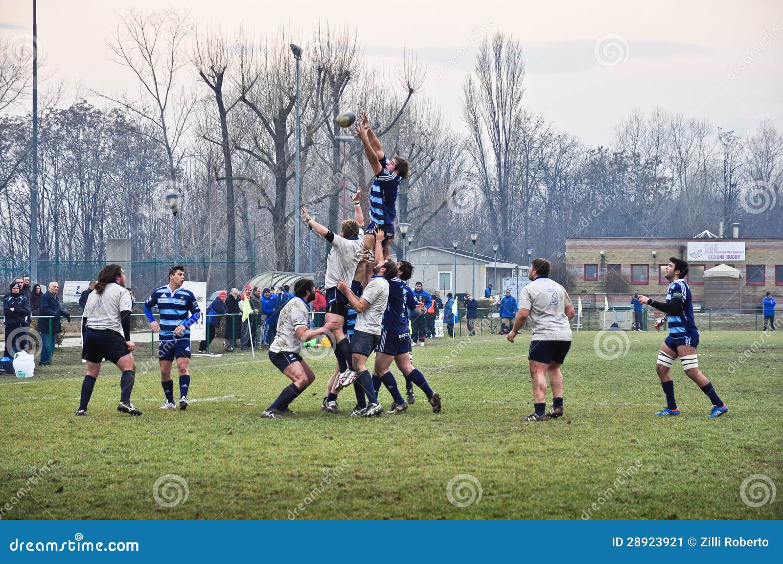 Lineout Rugby Union Club Waitemata Vs Waitakere City Editorial Image ...