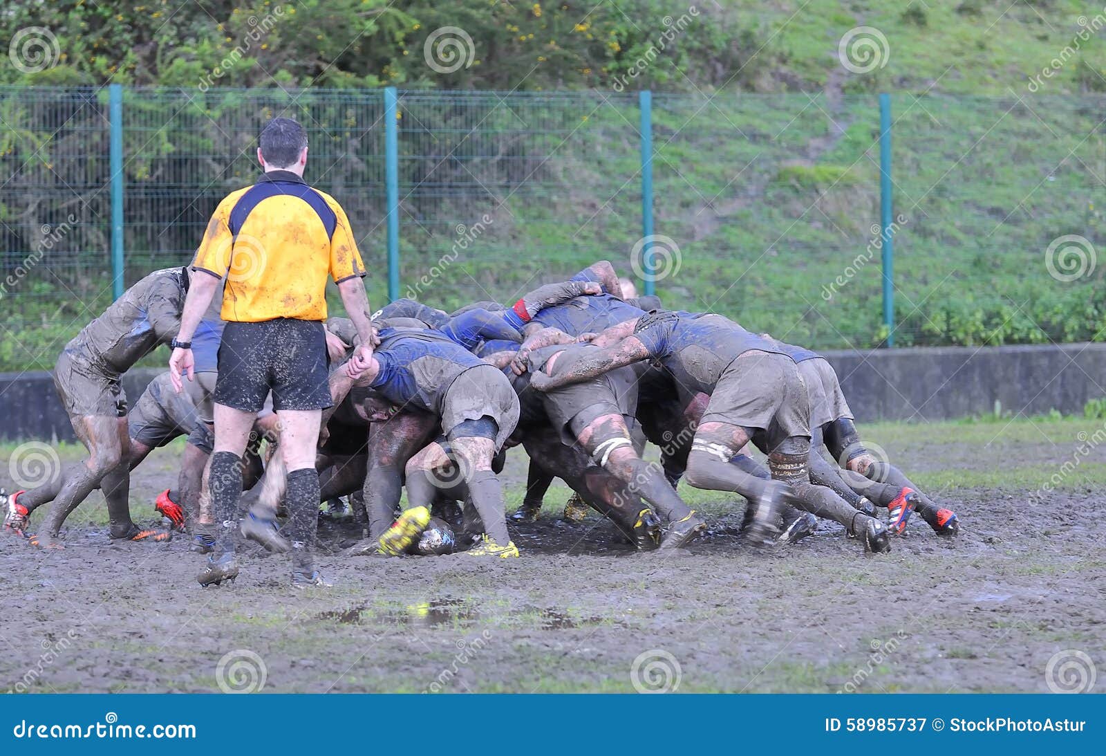 Muddy Rugby Player Royalty-Free Stock Photography | CartoonDealer.com ...