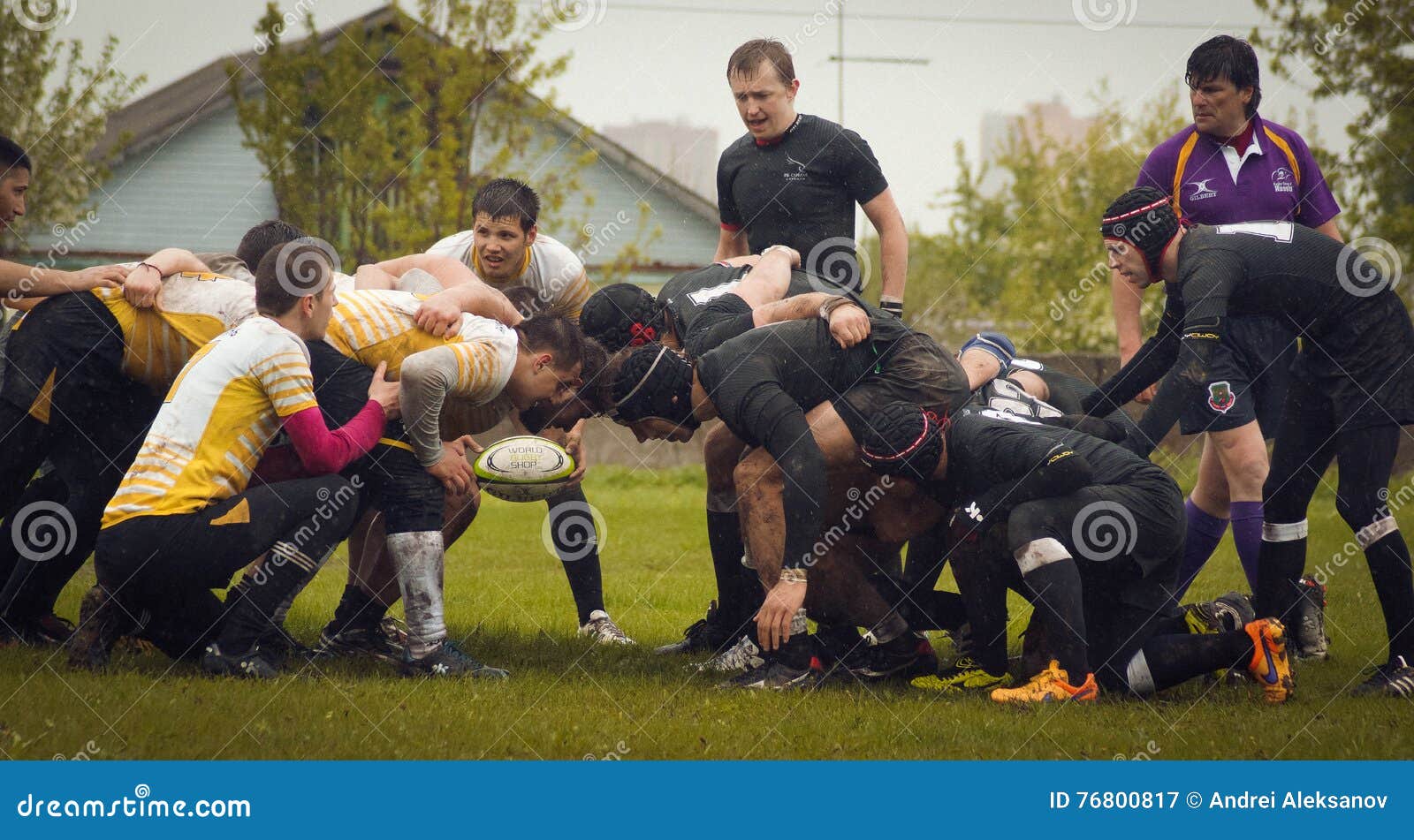 Rugby play editorial photography. Image of dirty, muscle - 76800817