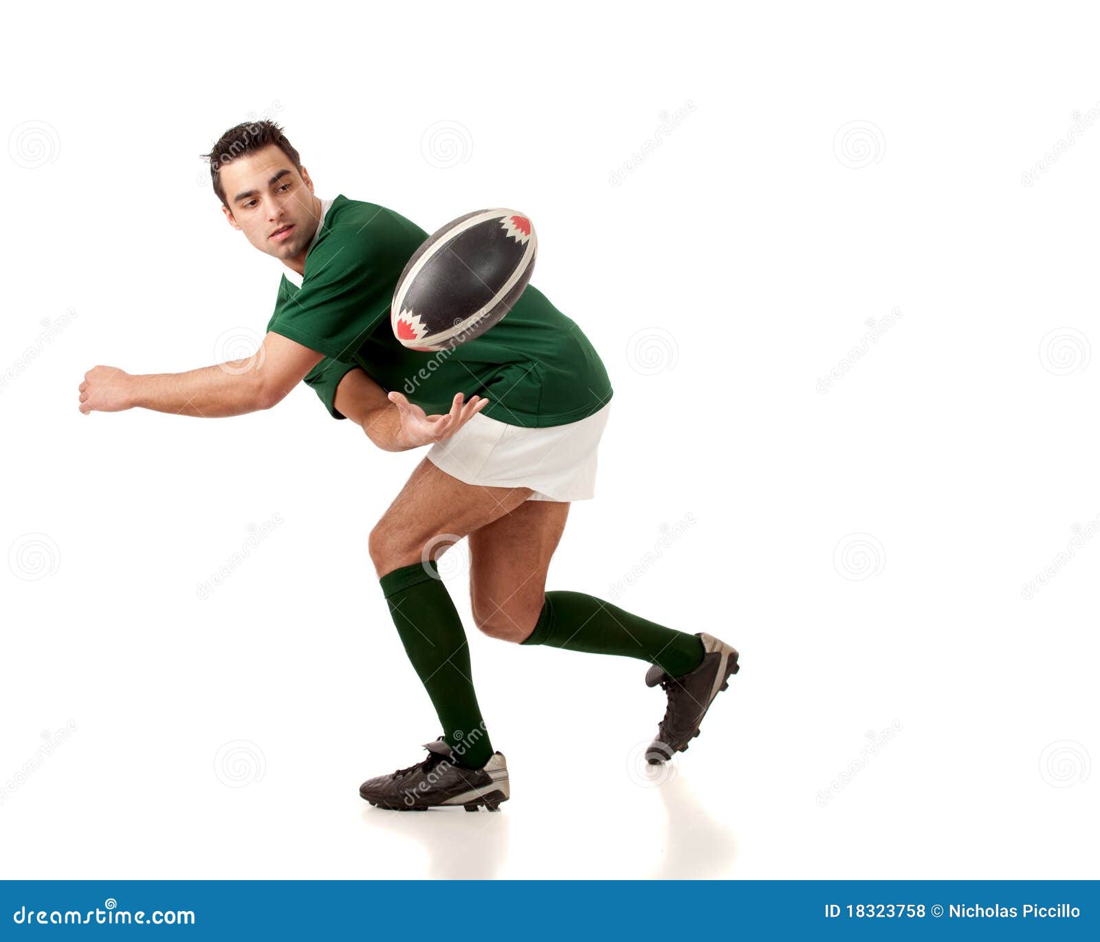 Rugby Player stock photo. Image of young, person, male - 18323758