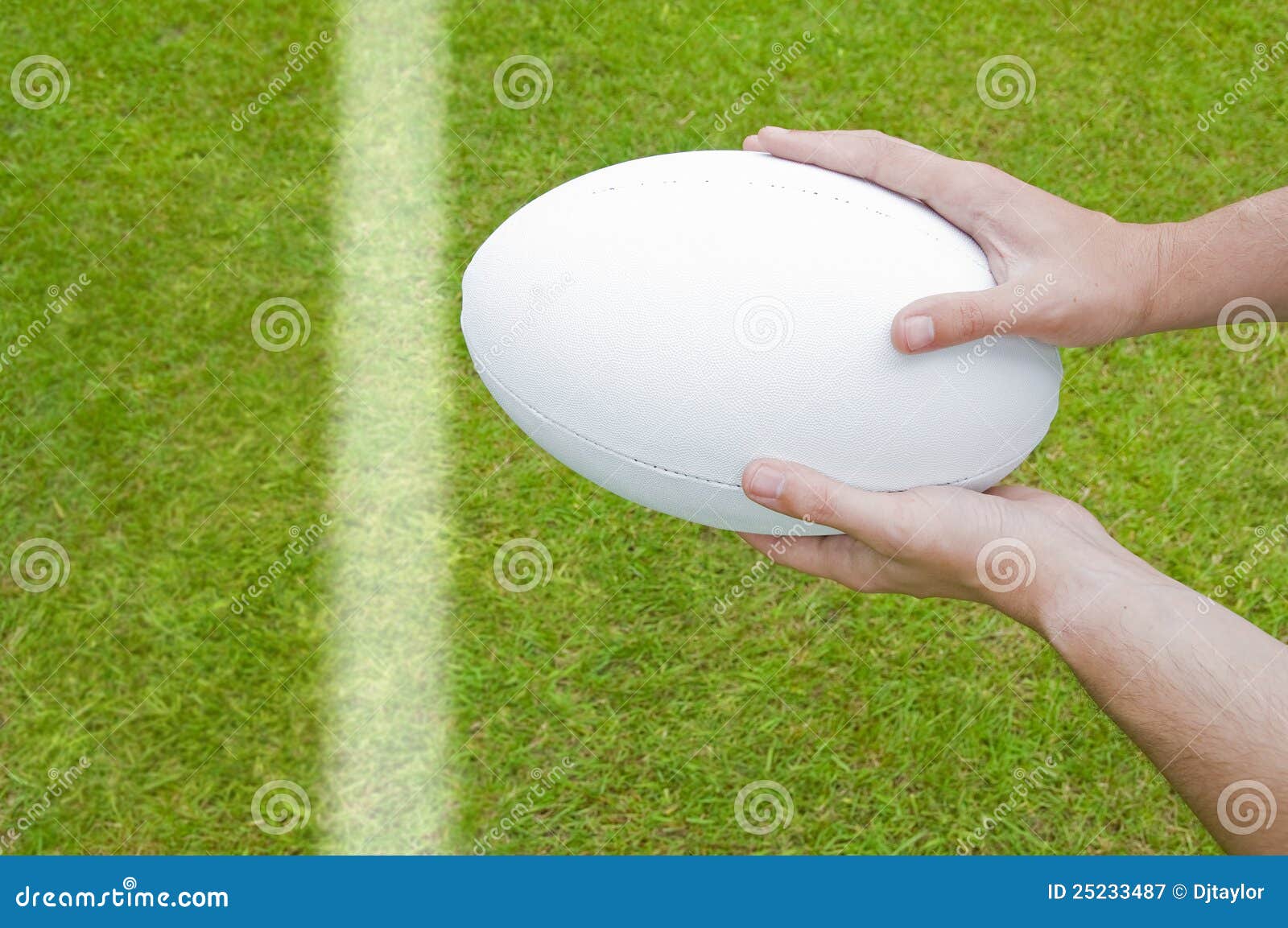 Rugby Player Diving To Score Try Stock Image - Image of action ...