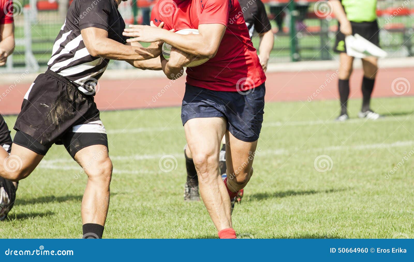 Rugby players stock photo. Image of legs, grass, exercise - 50664960