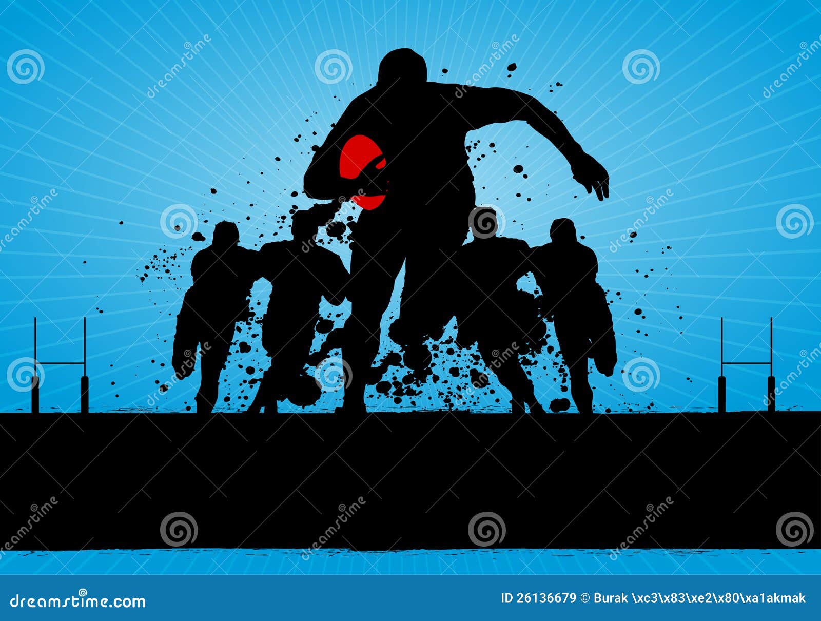 Rugby Cartoons, Illustrations & Vector Stock Images - 40685 Pictures to ...
