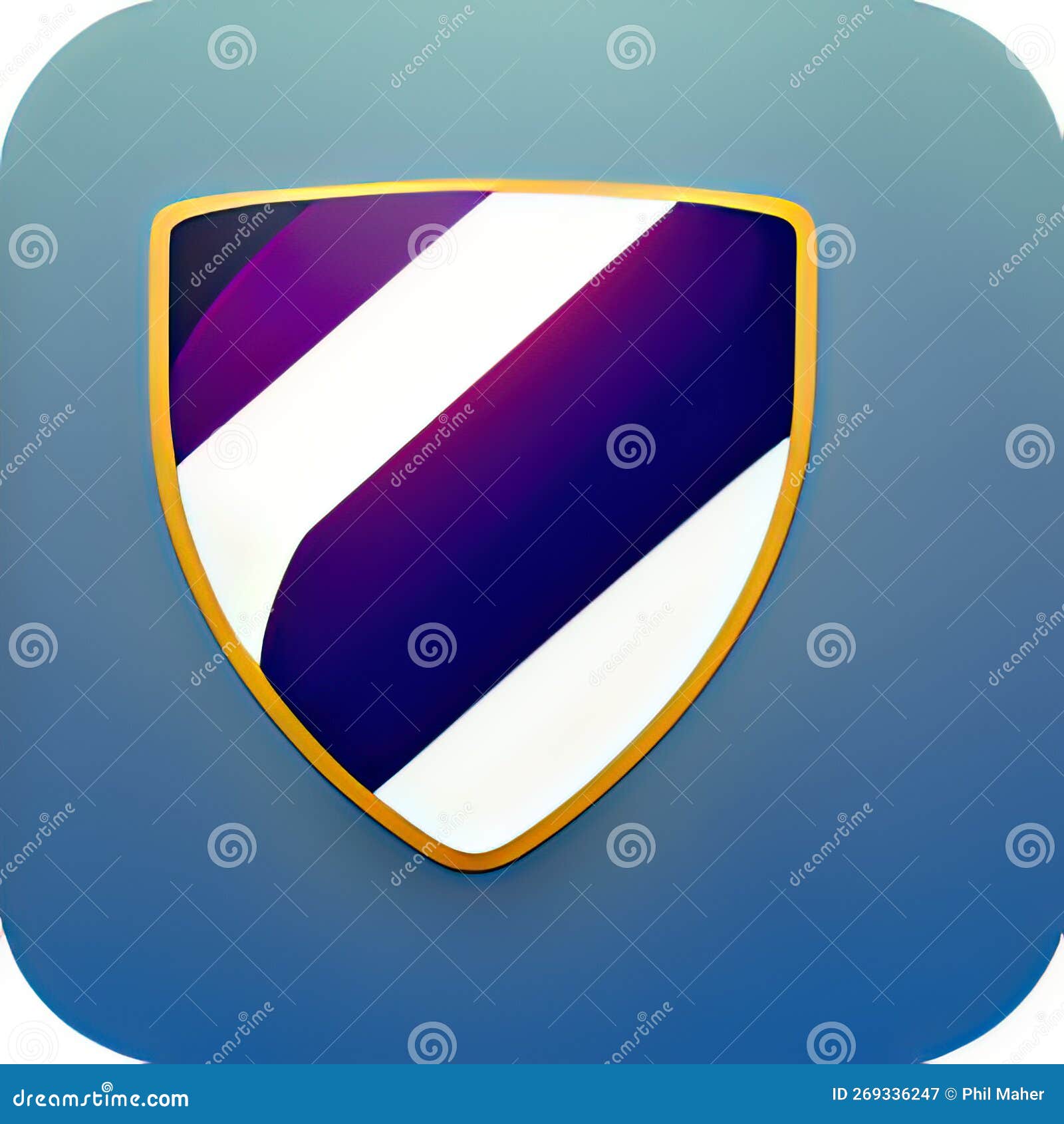 Rugby Software App Style Icon. Generative AI. Stock Illustration ...