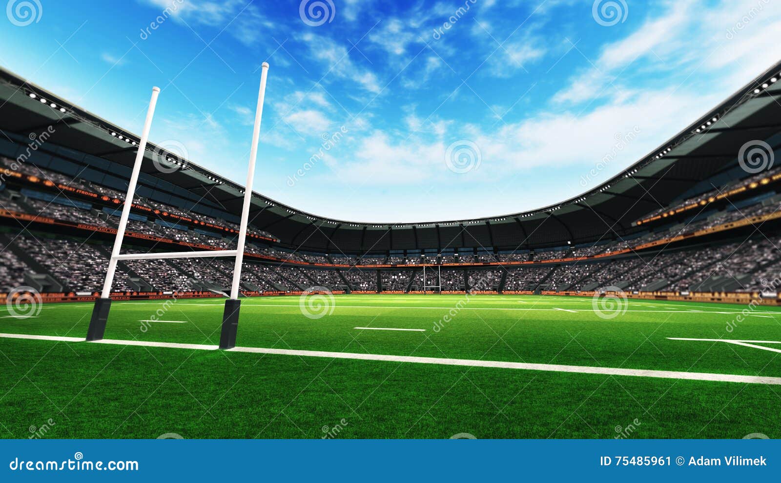 Rugby Stadium Background