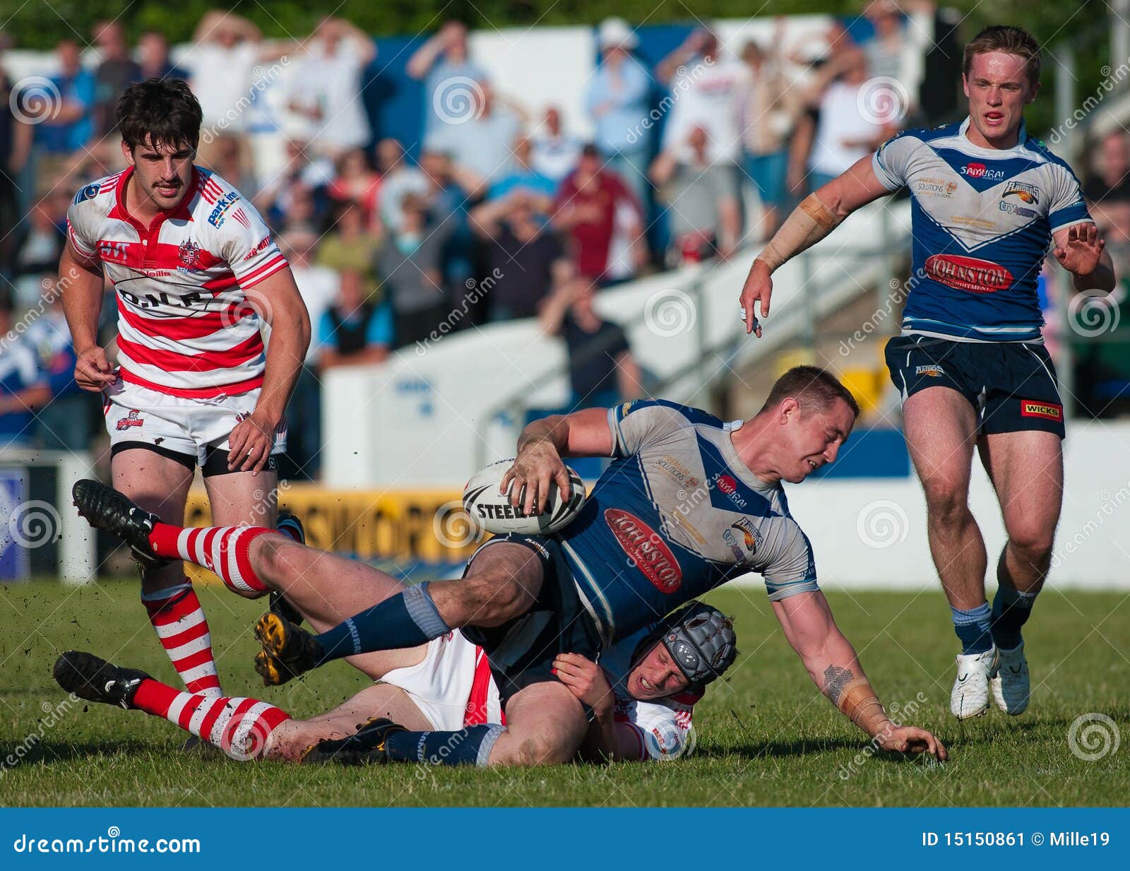 Rugby tackle editorial photo. Image of game, rugby, raiders - 15150861