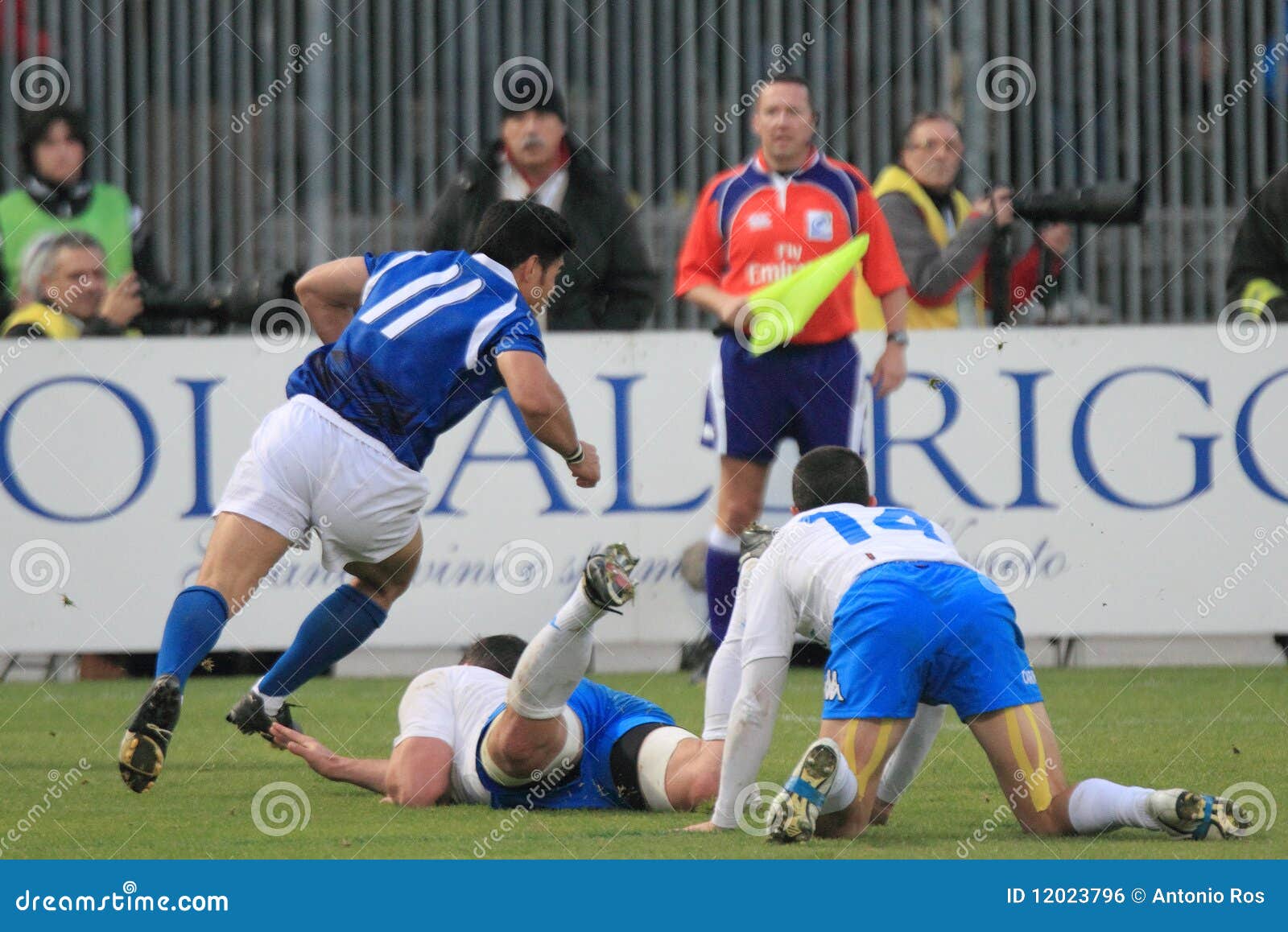 Rugby Test Match Italy Vs Samoa; Lemi Editorial Photo - Image of ...