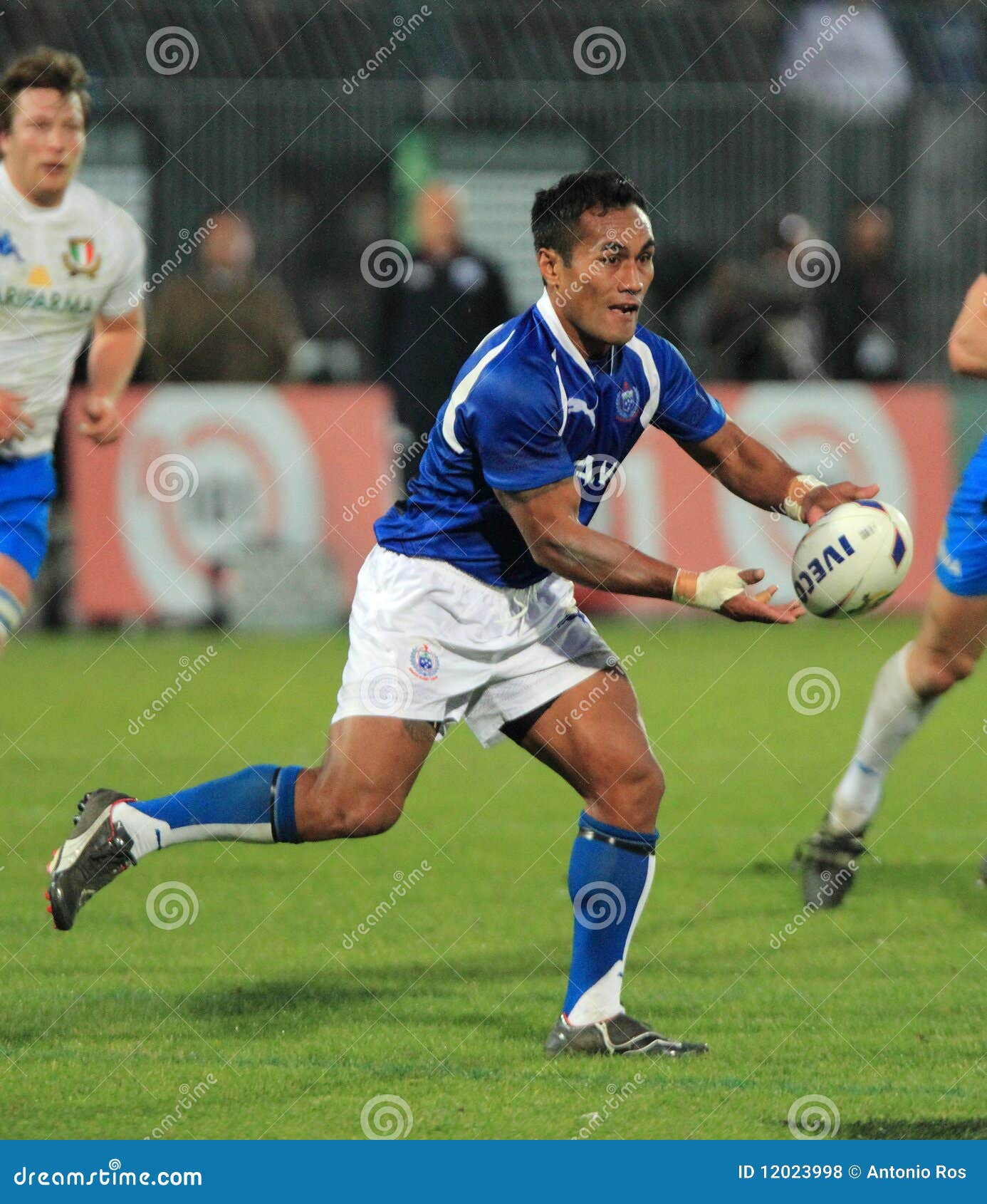 Rugby Test Match Italy Vs Samoa; Lemi Editorial Stock Photo - Image of ...