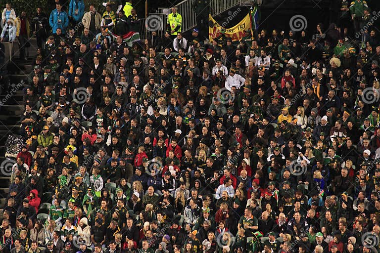 Rugby World Cup 2011 Spectators Editorial Photography - Image of game ...