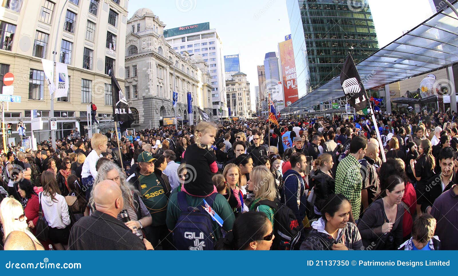 Rugby World Cup Fans and Supporters Editorial Image - Image of zealand ...