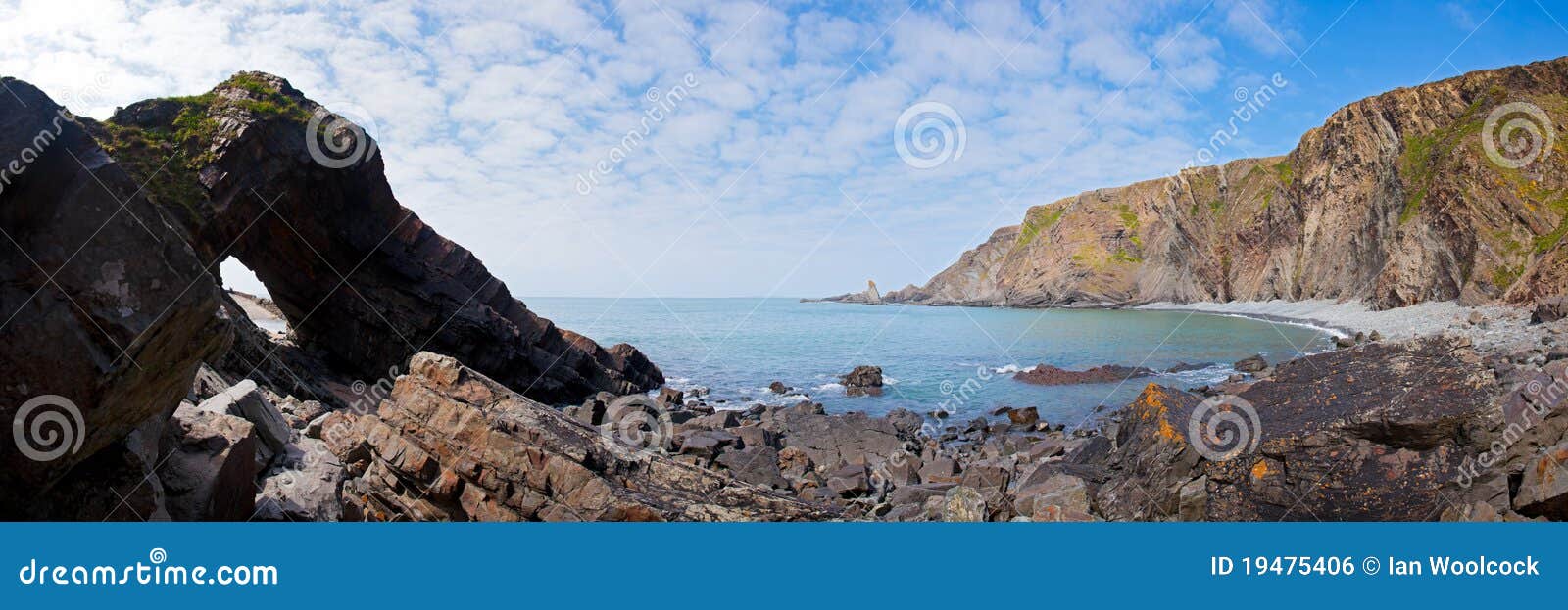 Rugged beach stock photo. Image of coastline, panoramic - 19475406