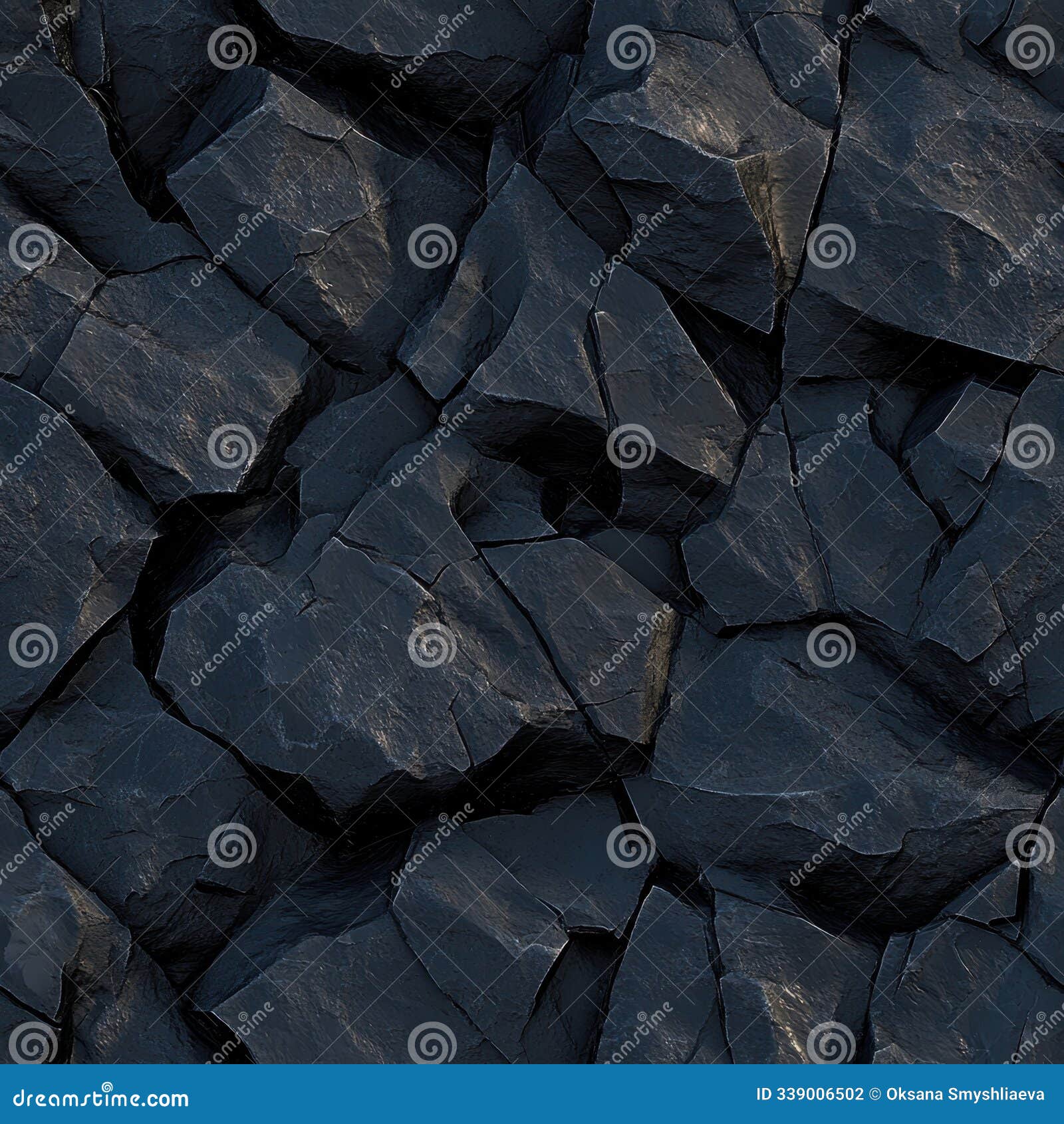 Rugged Black Stone Texture: Abstract Granite Surface Background Stock ...
