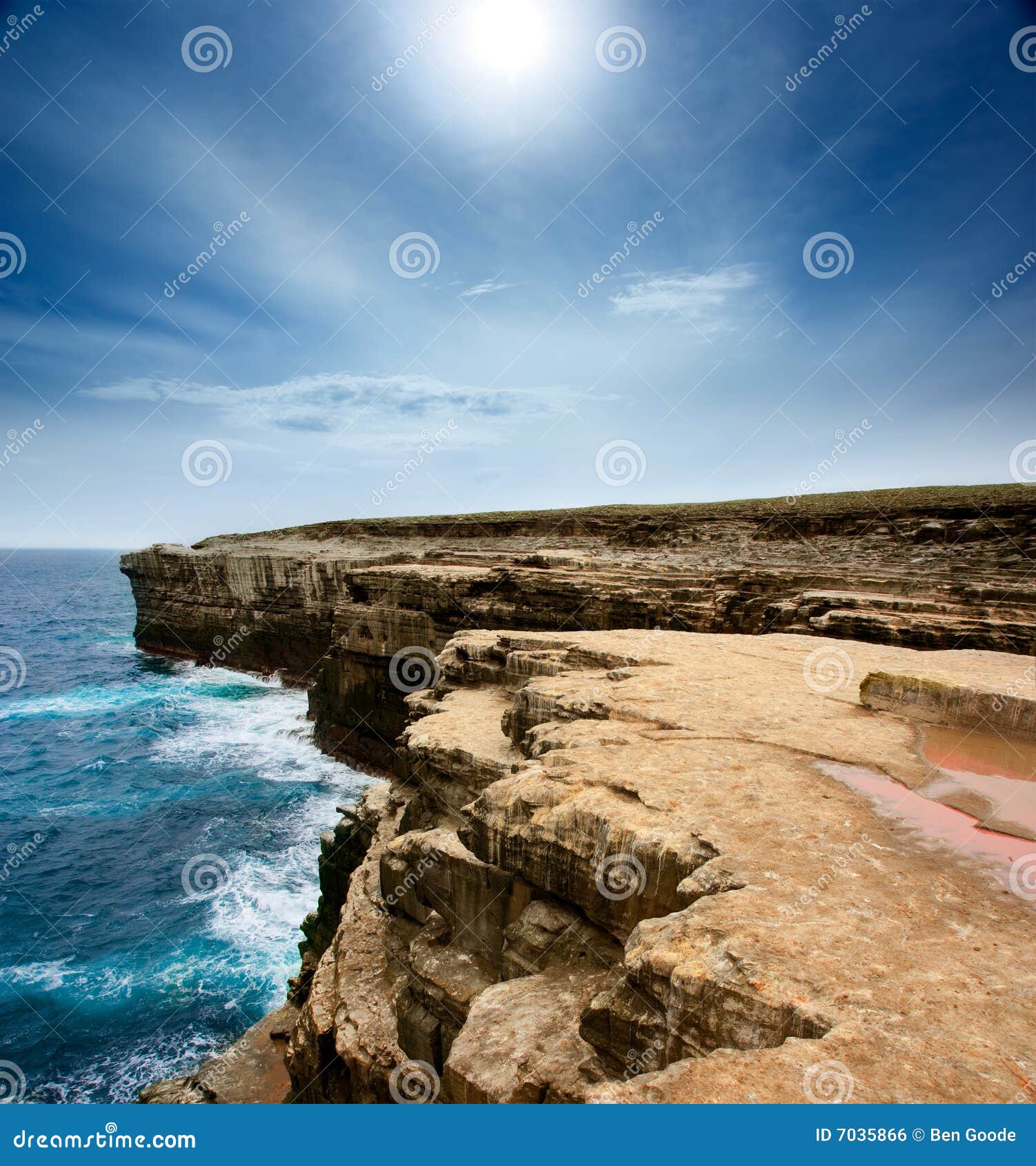 Rugged Cliffs stock photo. Image of islands, outdoor, antarctic - 7035866